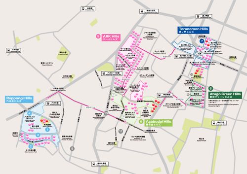 HILLS SAKURA JOURNEY - この春、ヒルズの桜をめぐる旅に出かけてみませんか。